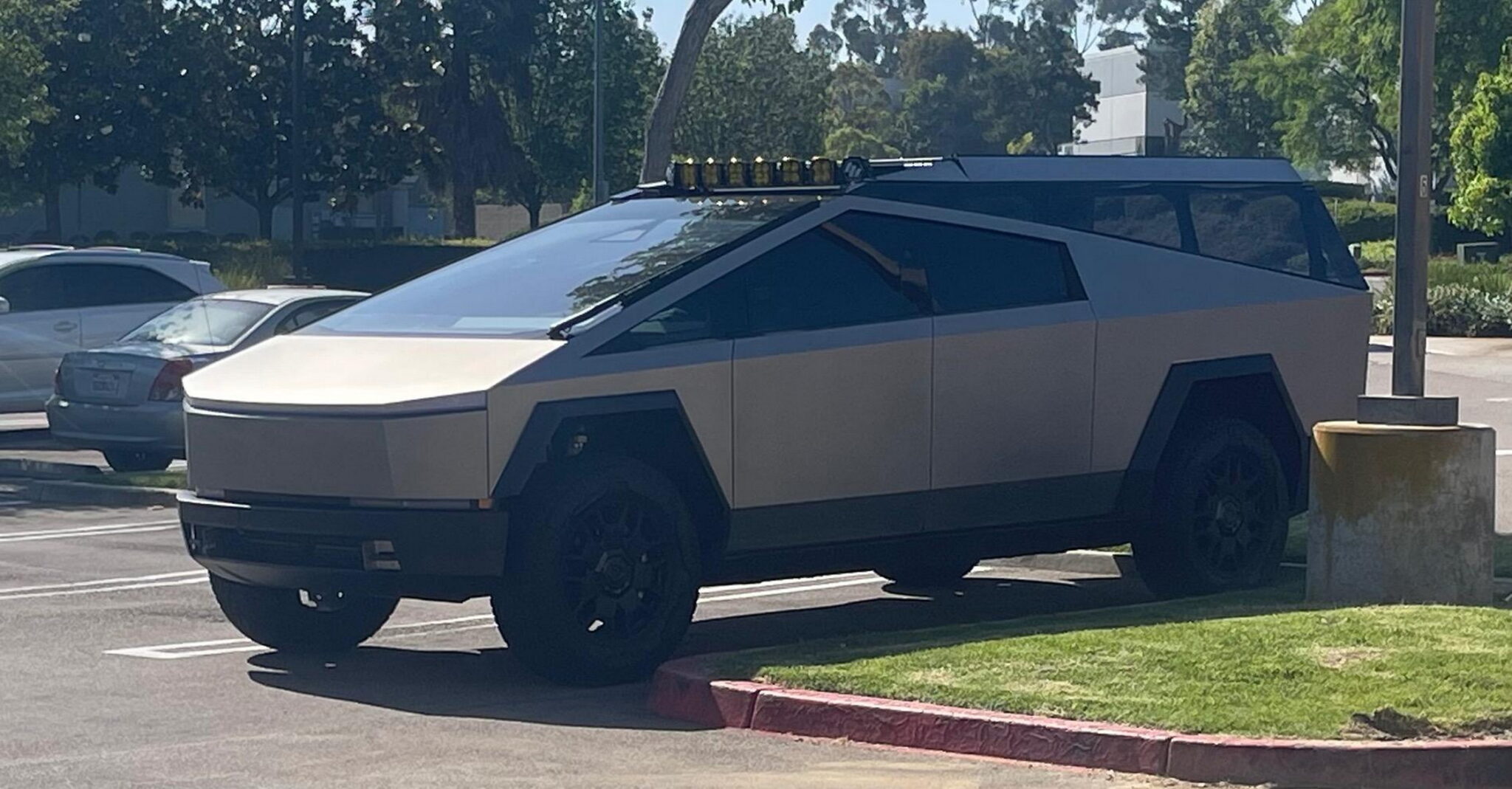 Tesla Cybercamper? A Glass Rear Canopy With Pop-Up Tent Is About To Hit ...