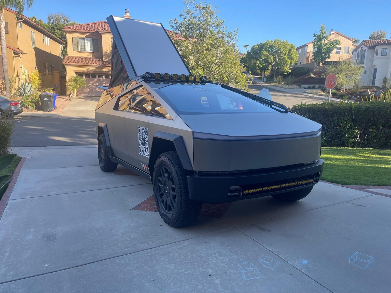 Tesla Cybercamper? A Glass Rear Canopy With Pop-Up Tent Is About To Hit ...