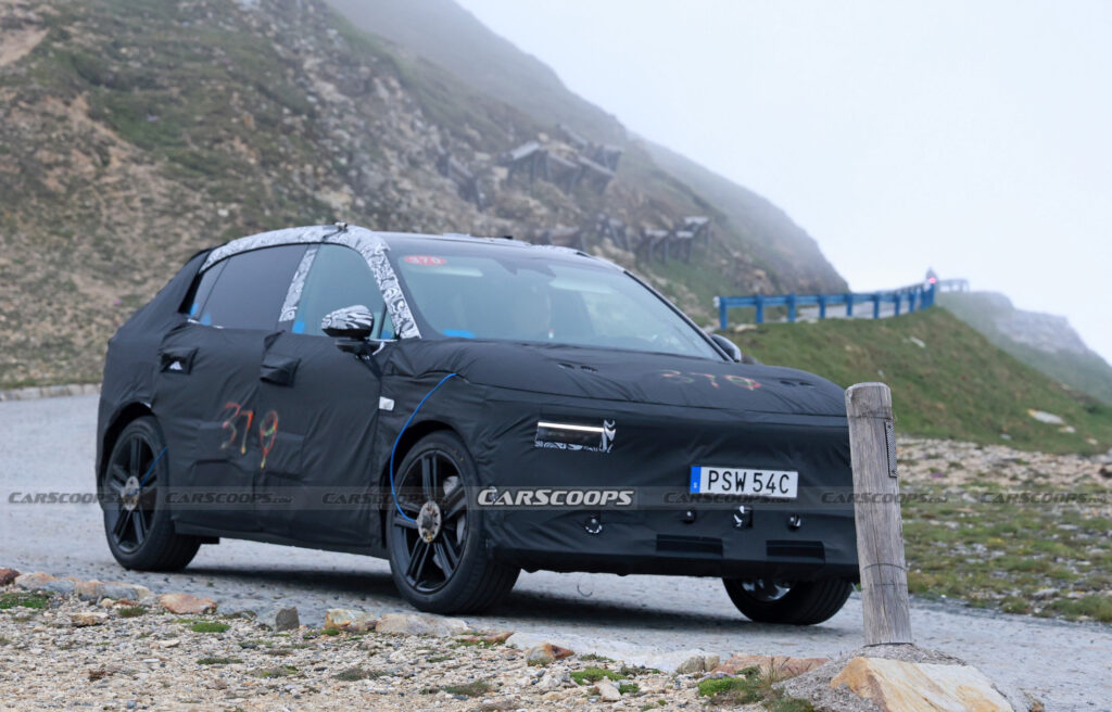 Zeekr CX1E Has The Tesla Model Y’s Face On Its Punchbag | Carscoops