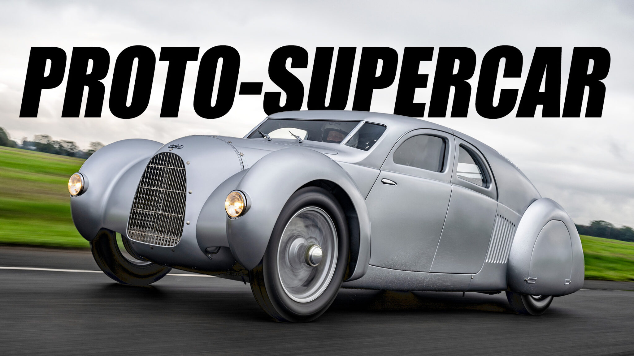 Audi’s Goodwood Gift Is A Reborn, Mid-Engined, 16-Cylinder Auto Union ...