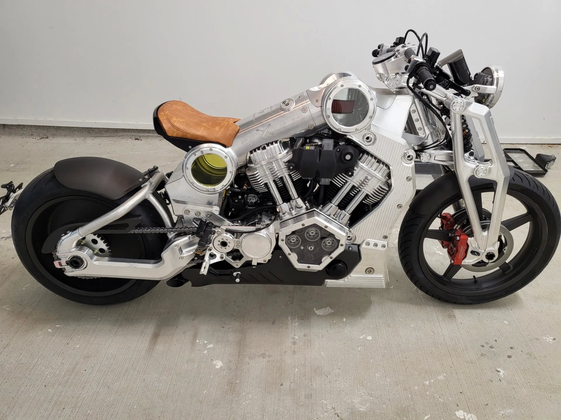 Combat Motors P51 Motorcycle Is A Handcrafted Marvel | Carscoops