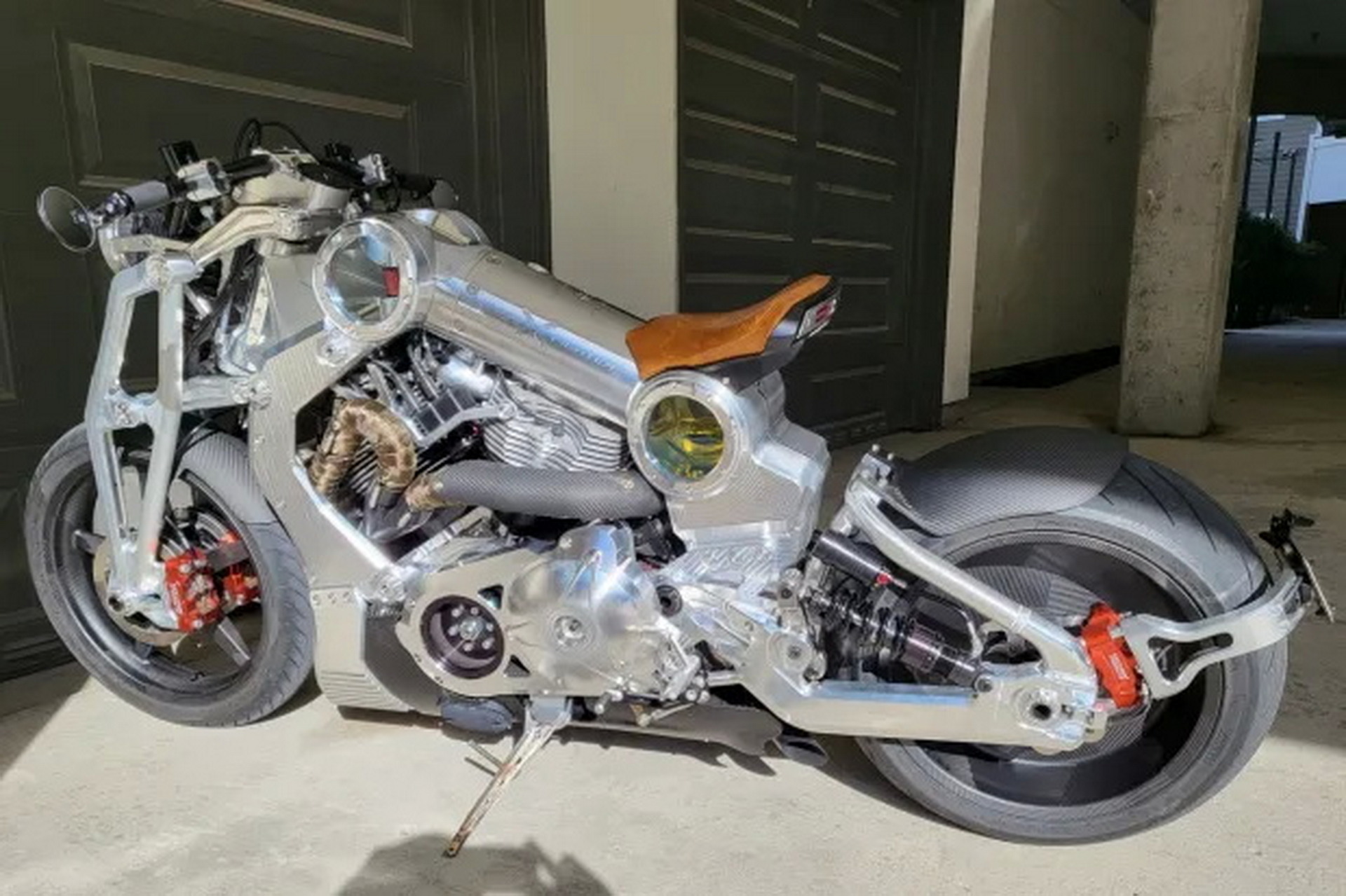 Combat Motors P51 Motorcycle Is A Handcrafted Marvel | Carscoops