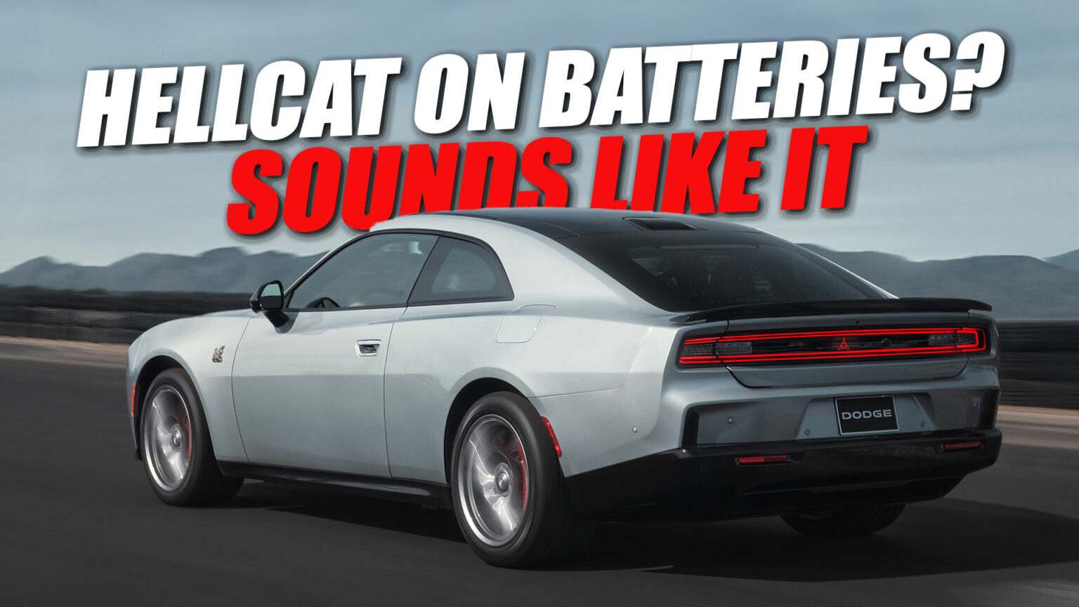Dodge Teases Charger Daytona EV’s Fake Exhaust Roar | Carscoops