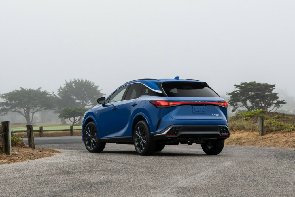 2025 Lexus RX Gains New F Sport Design Trim And Black Line Special ...