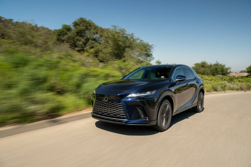 2025 Lexus RX Gains New F Sport Design Trim And Black Line Special ...