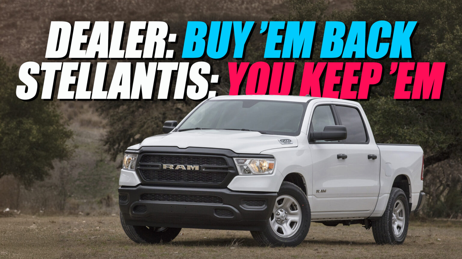 Stellantis Sues Dealer To Dodge Buy-Back Of $180 Million Worth Of Fleet ...