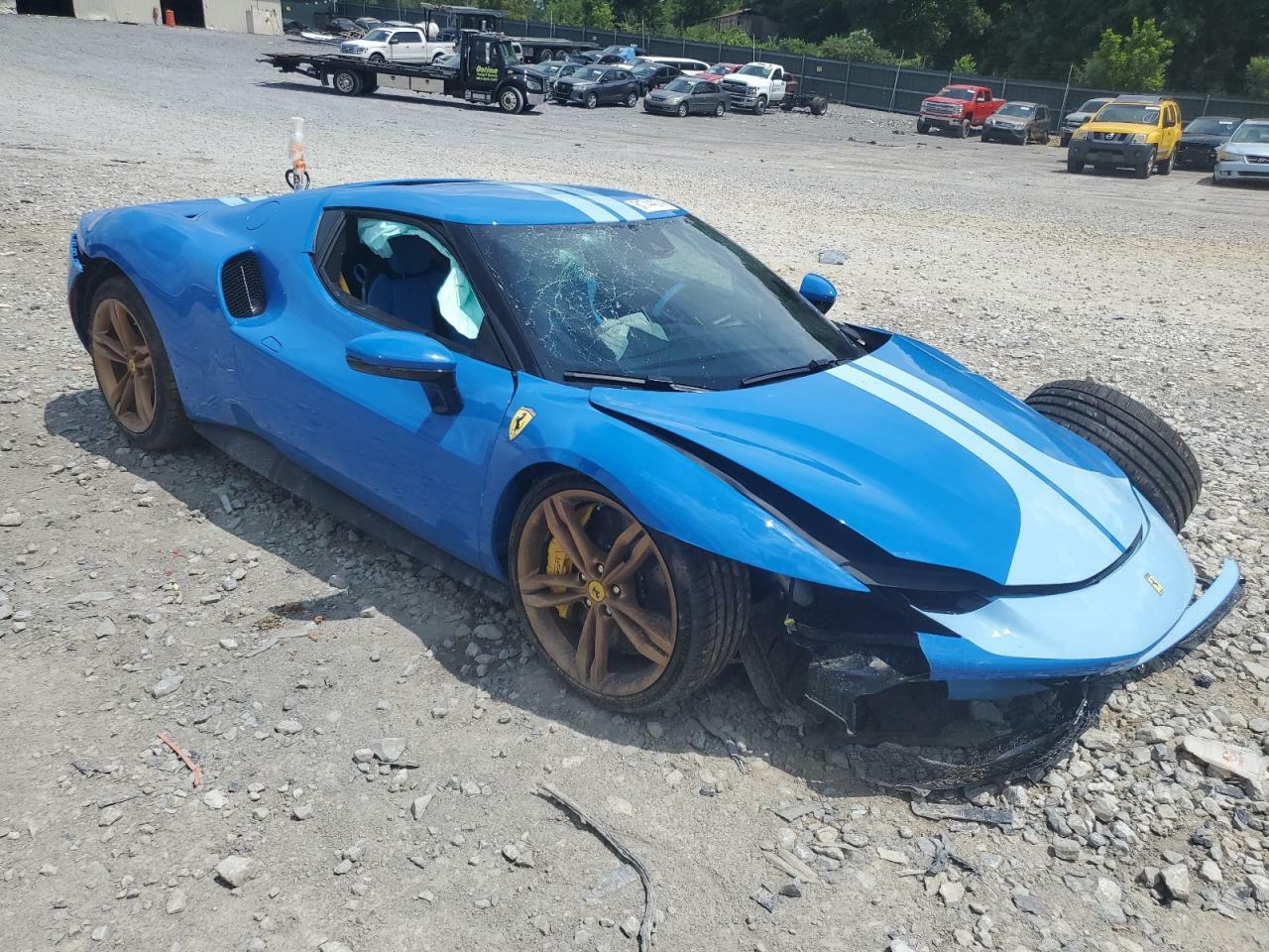 Wrecked Ferrari 296 GTB Is A Very Sad Sight | Carscoops