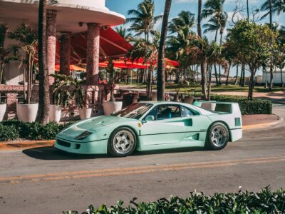 World’s Only Mint Green Ferrari F40 Pays Tribute To A 250 GTO | Carscoops