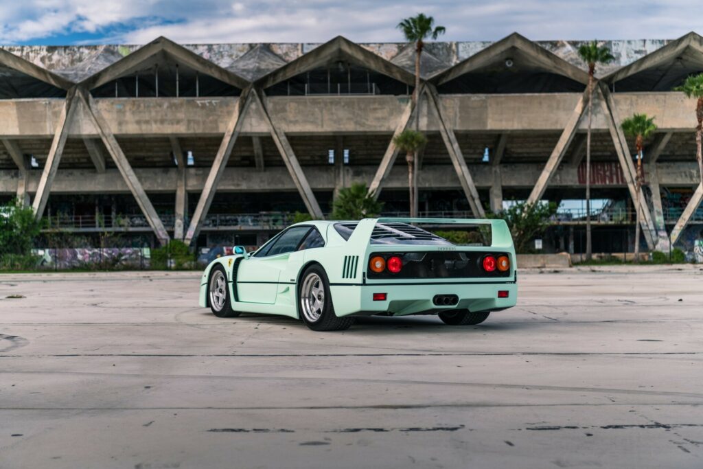 World’s Only Mint Green Ferrari F40 Pays Tribute To A 250 GTO | Carscoops