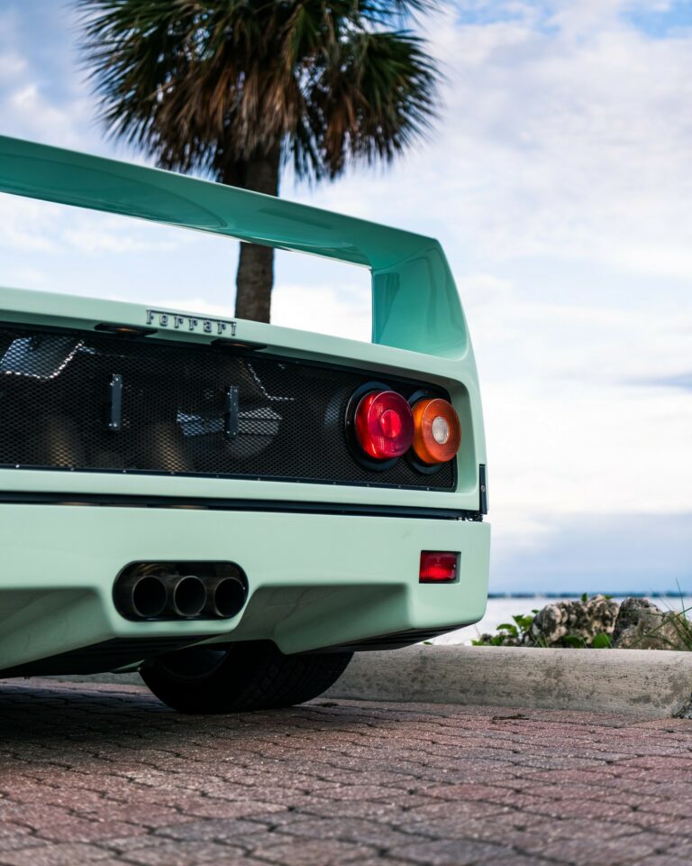 World’s Only Mint Green Ferrari F40 Pays Tribute To A 250 GTO | Carscoops