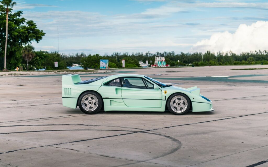 World’s Only Mint Green Ferrari F40 Pays Tribute To A 250 GTO | Carscoops