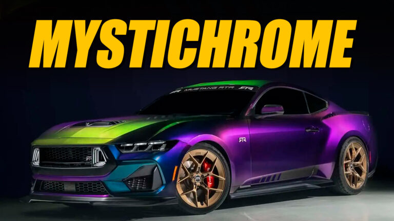 RTR Brings Mystichrome Back For The Ford Mustang And It’s Not A Wrap ...