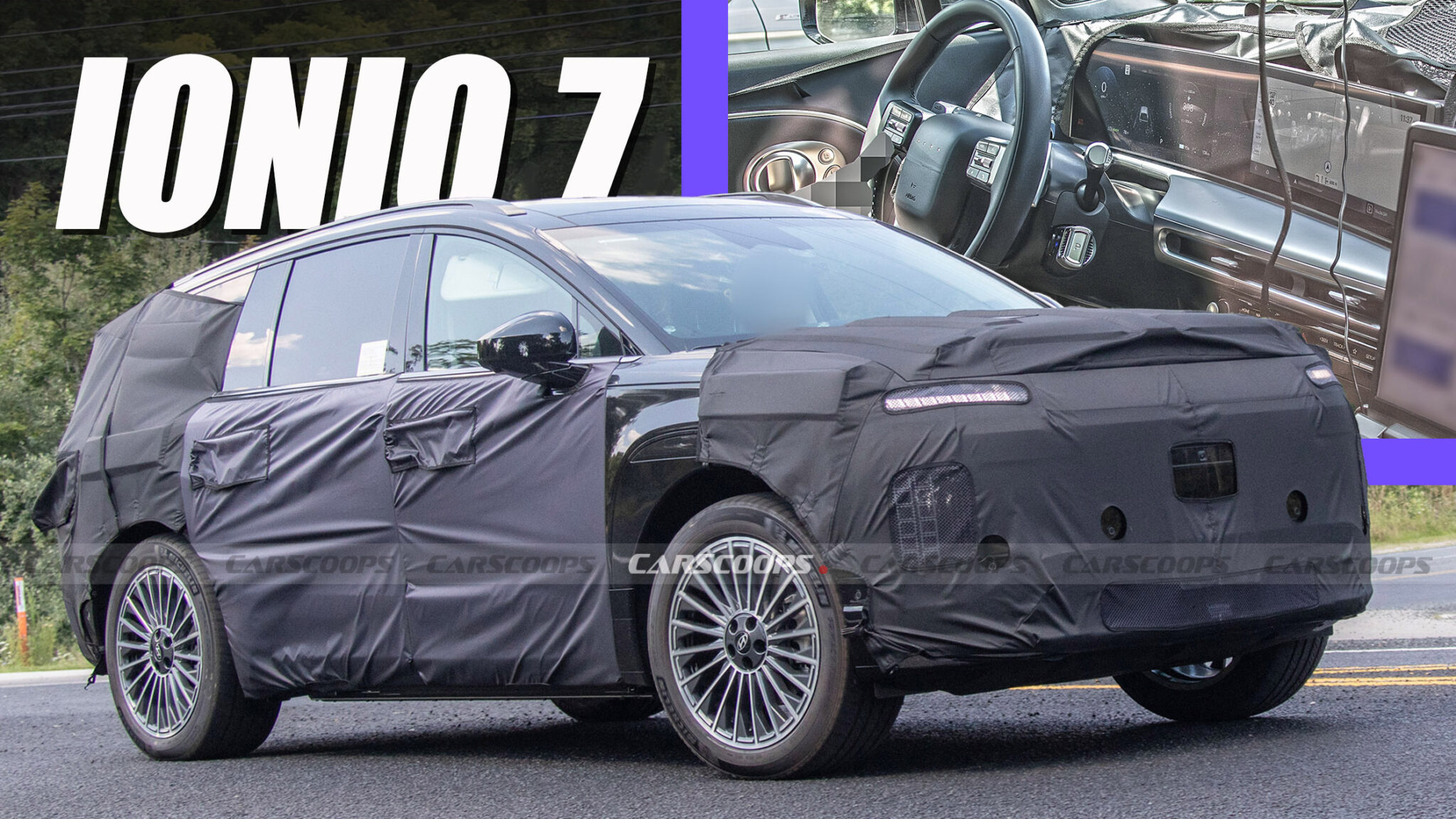Hyundai Ioniq 7 EV Looks Ready For Production In Latest Spy Shots ...