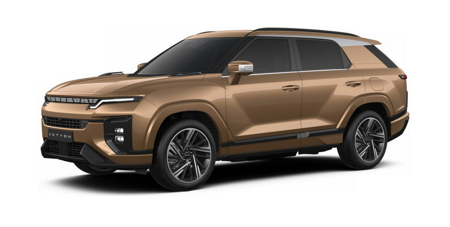 KG Mobility Actyon Debuts In Korea As A Longer And Sleeker Torres ...