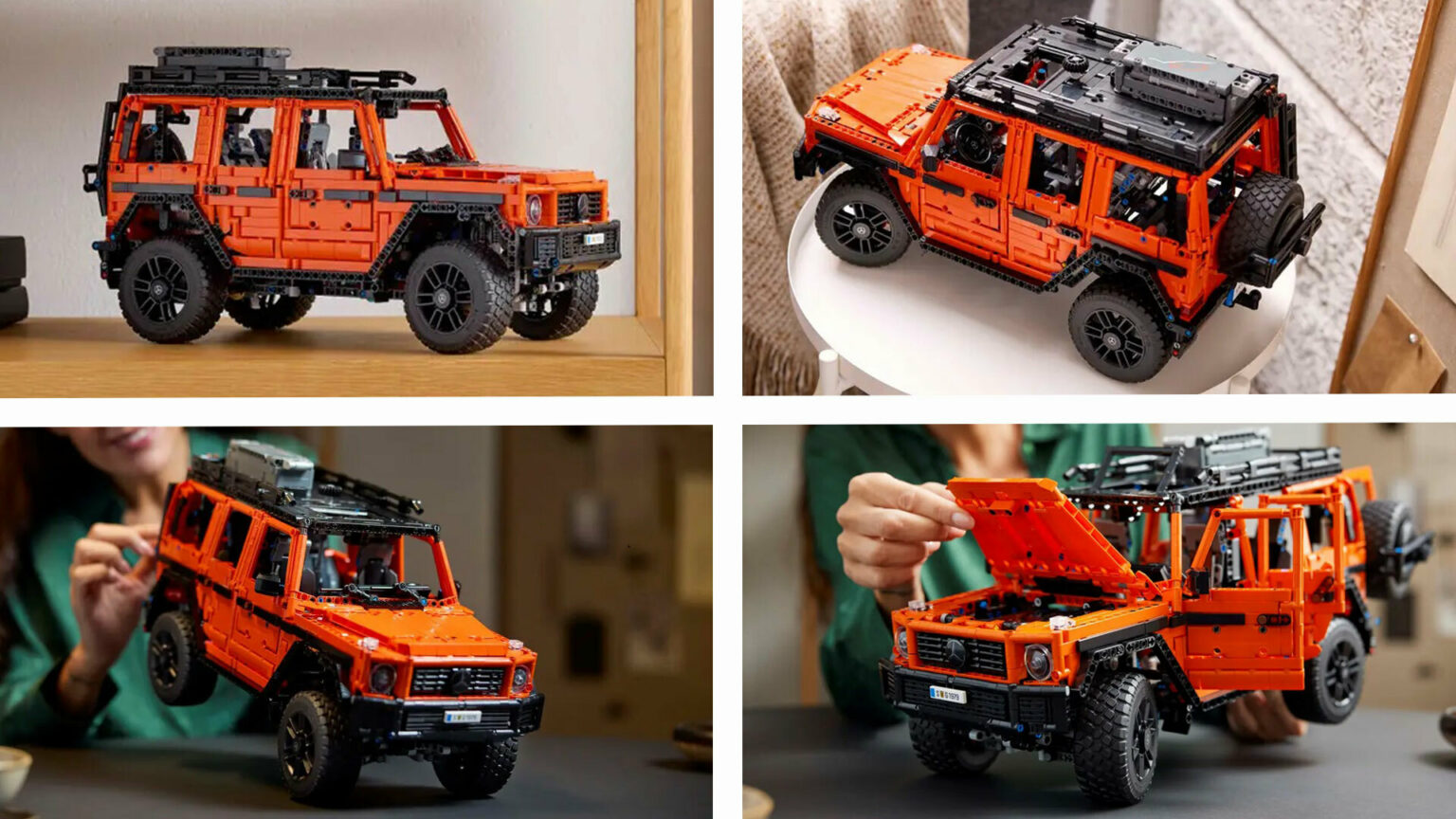 Lego Celebrates Mercedes G-Class 45th Anniversary With 2,891 Piece Set ...