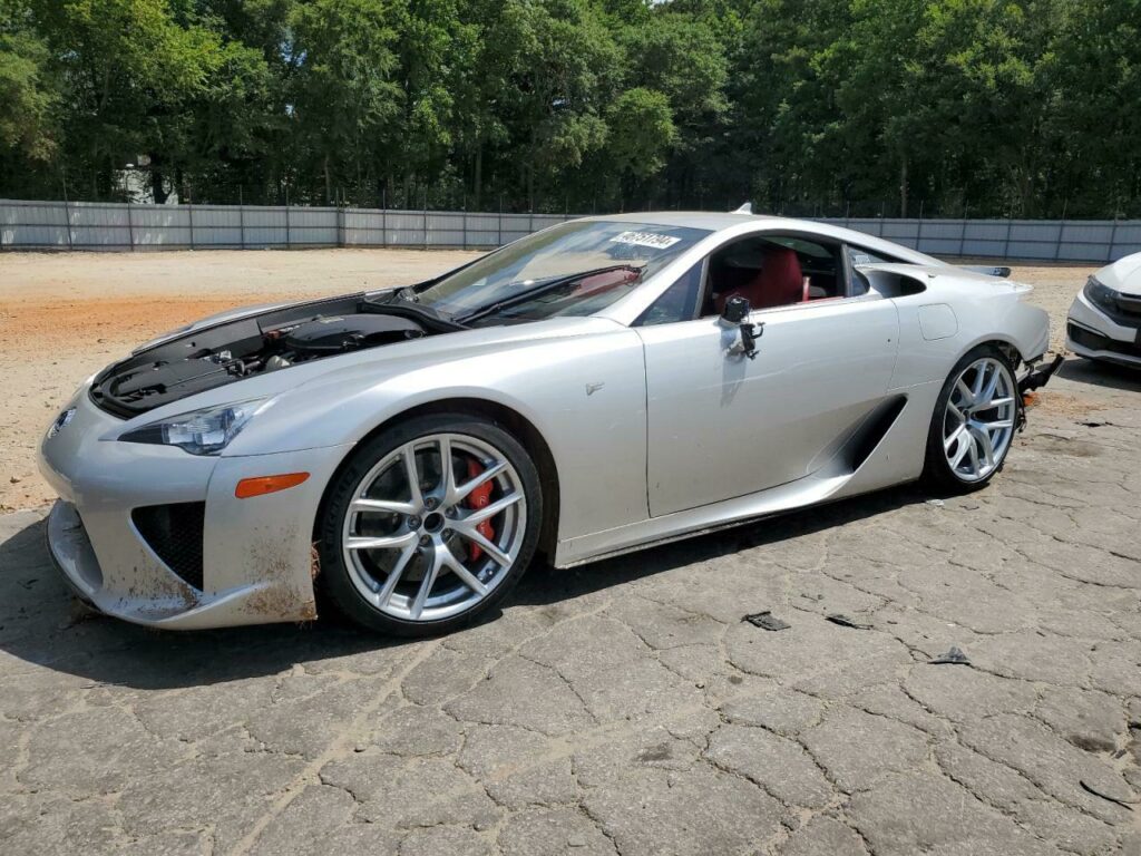 Would You Drop $500,000 To Fix This Wrecked Lexus LFA? | Carscoops
