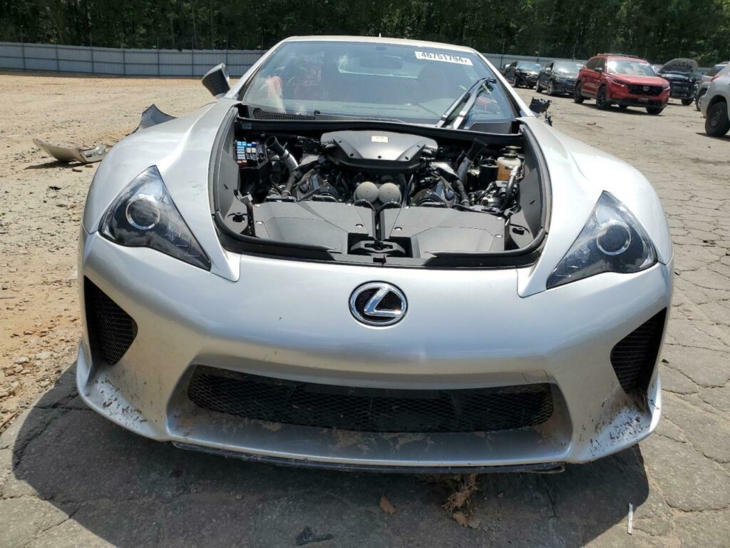 Would You Drop $500,000 To Fix This Wrecked Lexus LFA? | Carscoops