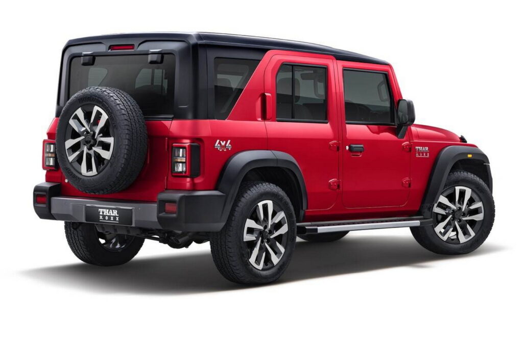 Mahindra Thar Roxx Is A 4-Door Wrangler Clone Starting At $15.5K In ...