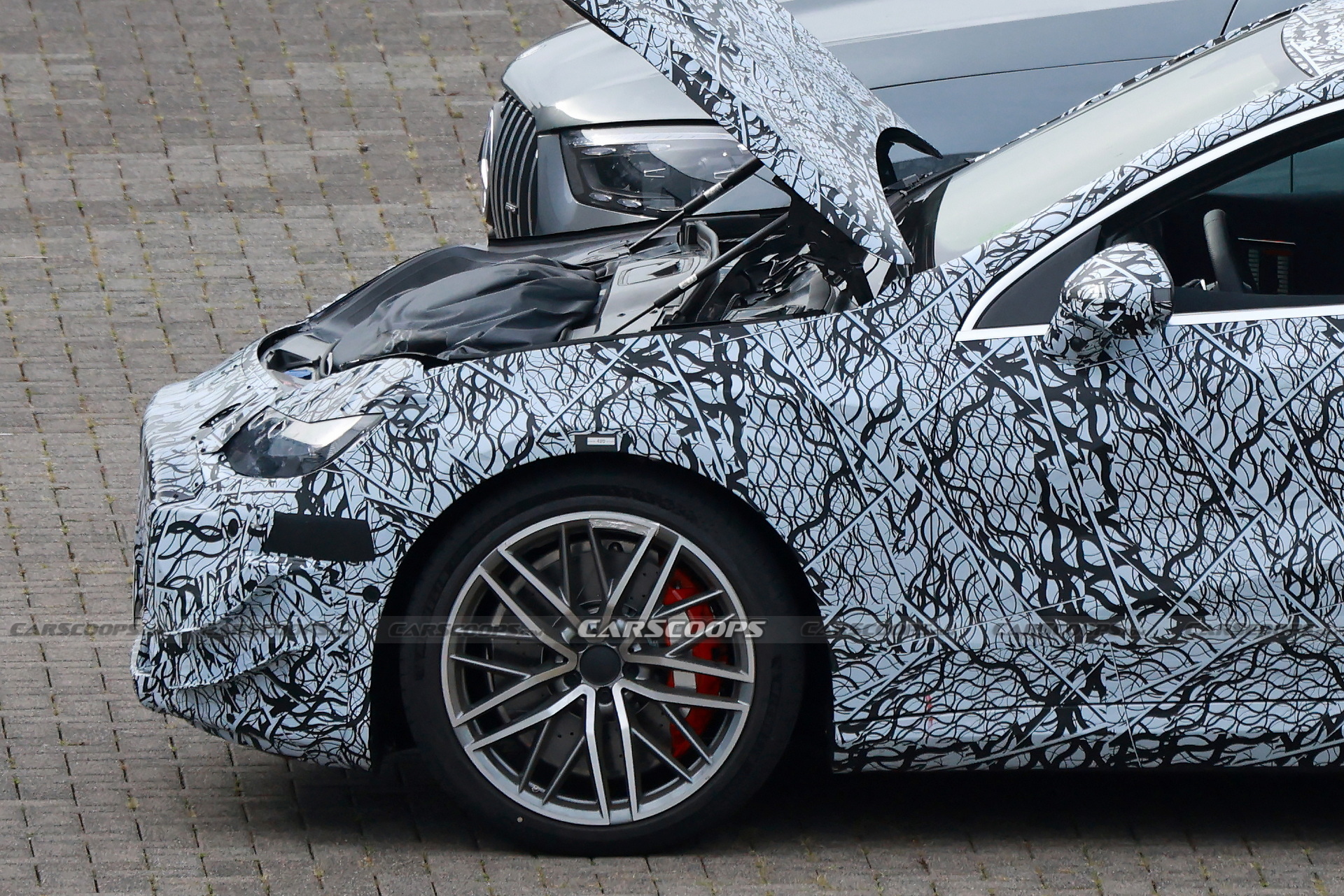 Mercedes-AMG Caught Testing All-Electric C-Class At The ‘Ring | Carscoops