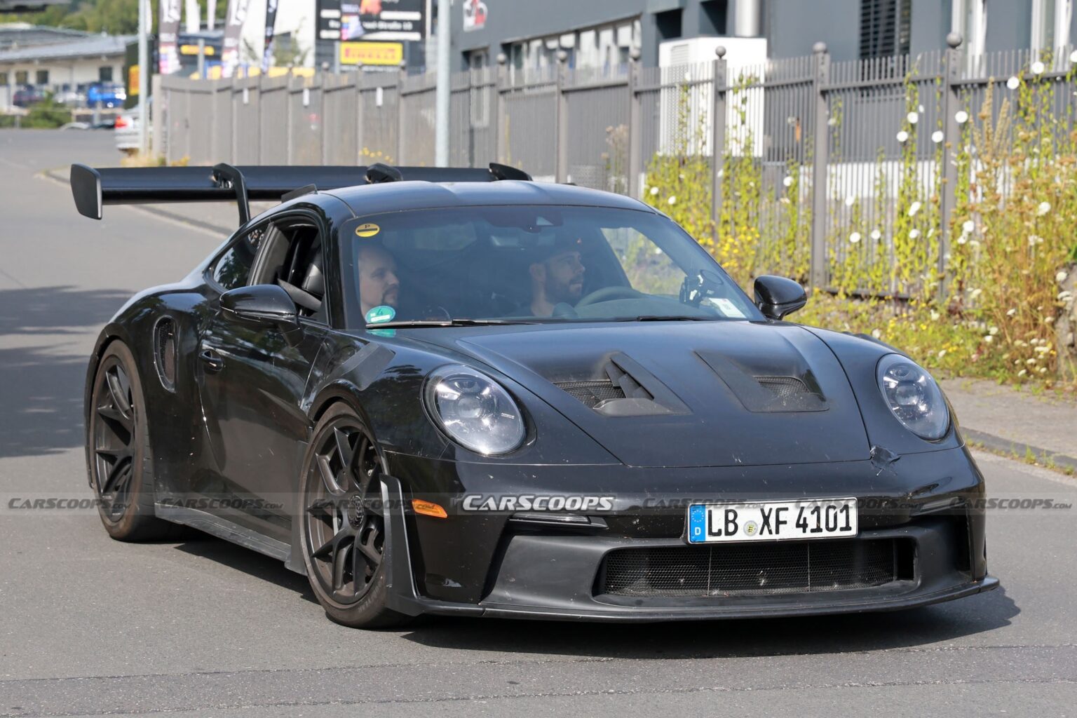 Facelifted Porsche 911 GT3 RS Steps Out For The First Time | Carscoops