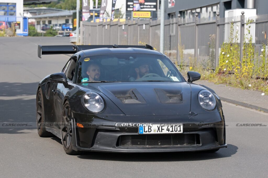 Facelifted Porsche 911 GT3 RS Steps Out For The First Time | Carscoops
