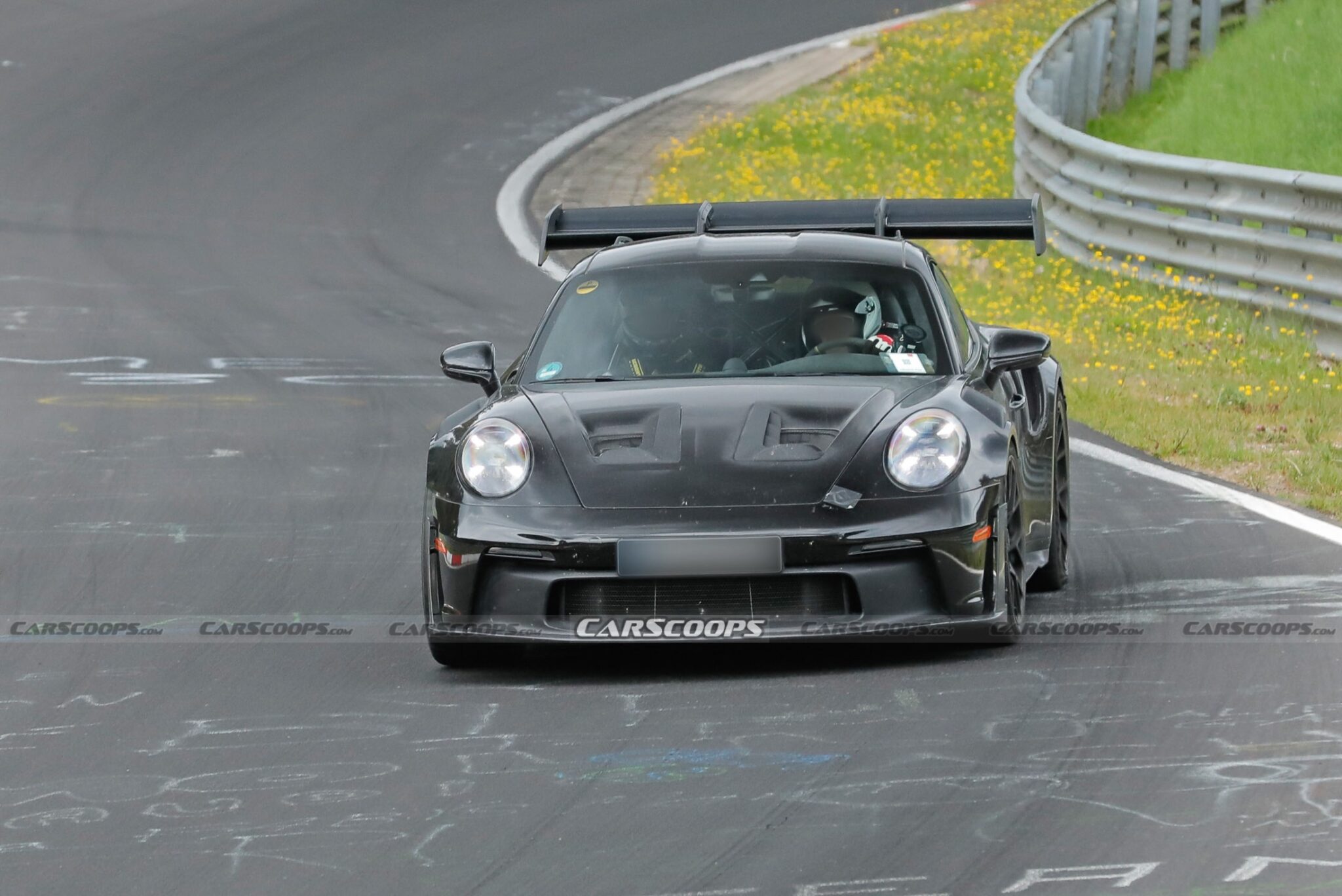 Facelifted Porsche 911 GT3 RS Steps Out For The First Time | Carscoops