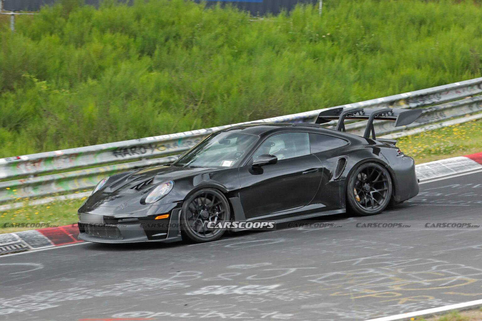 Facelifted Porsche 911 GT3 RS Steps Out For The First Time | Carscoops