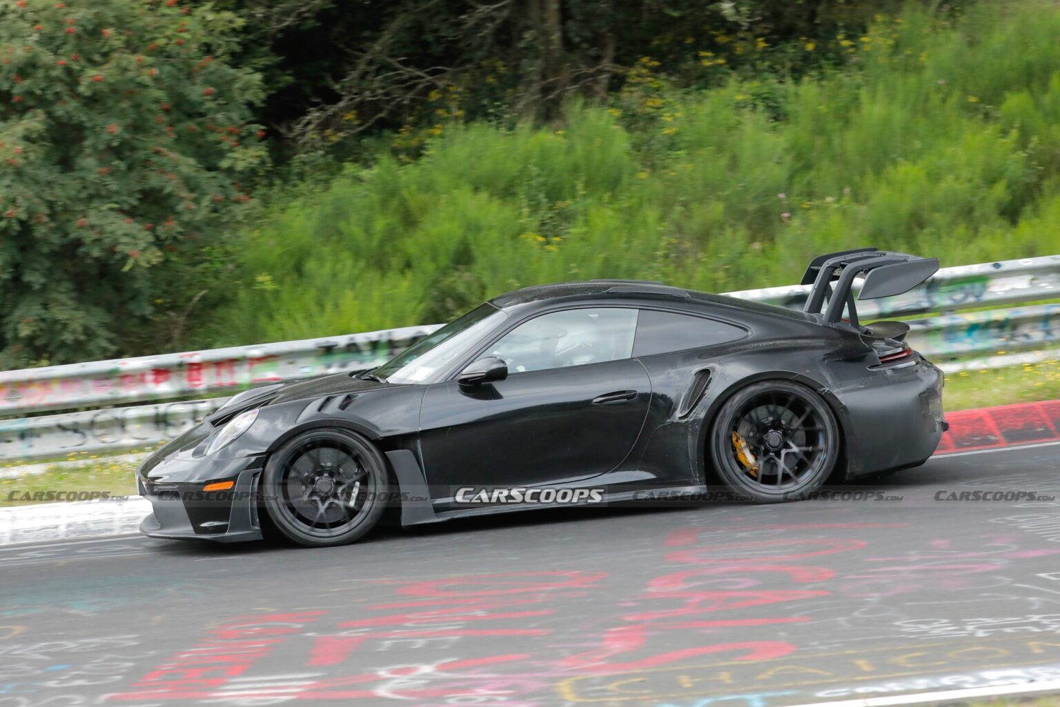 Facelifted Porsche 911 GT3 RS Steps Out For The First Time | Carscoops
