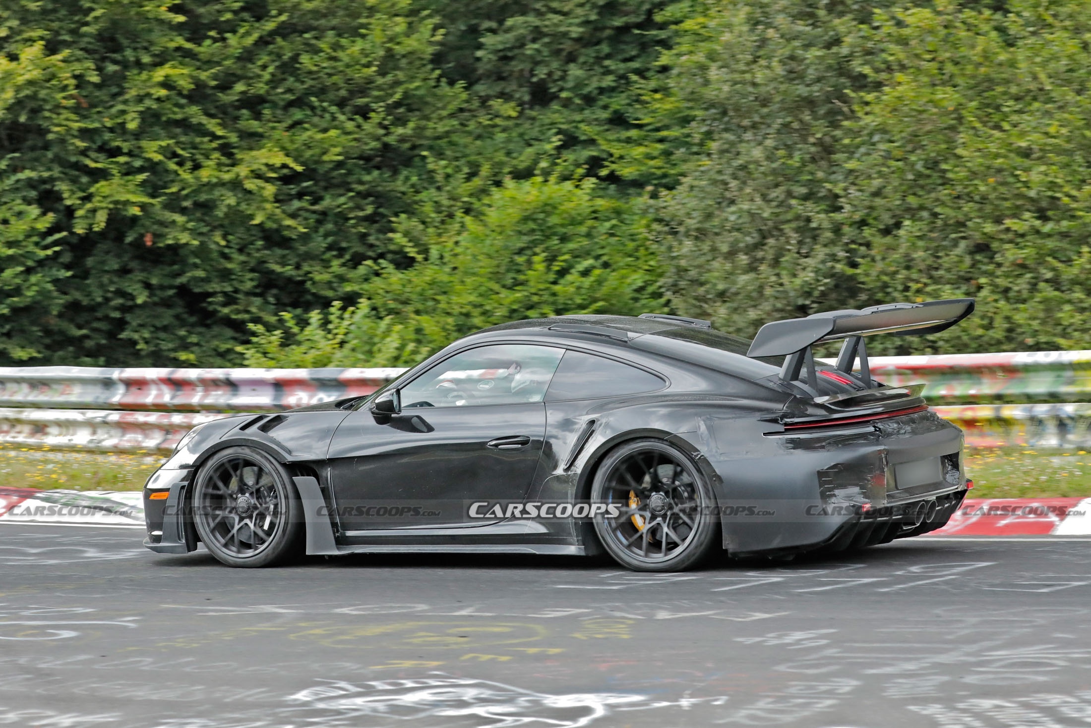 Facelifted Porsche 911 GT3 RS Steps Out For The First Time | Carscoops