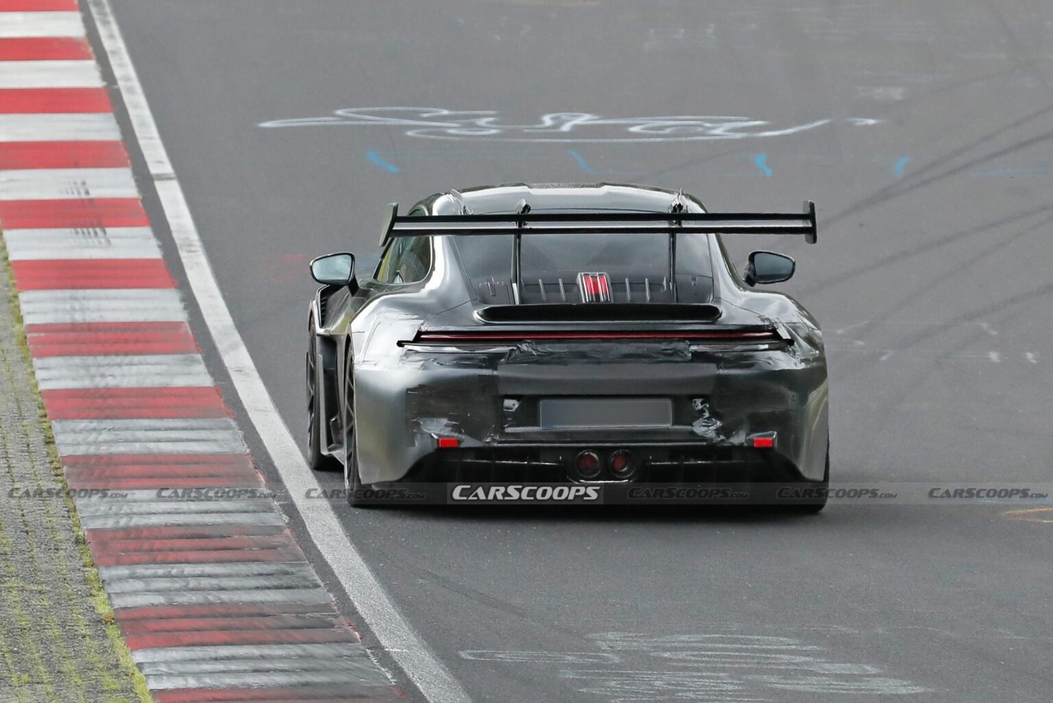 Facelifted Porsche 911 GT3 RS Steps Out For The First Time | Carscoops