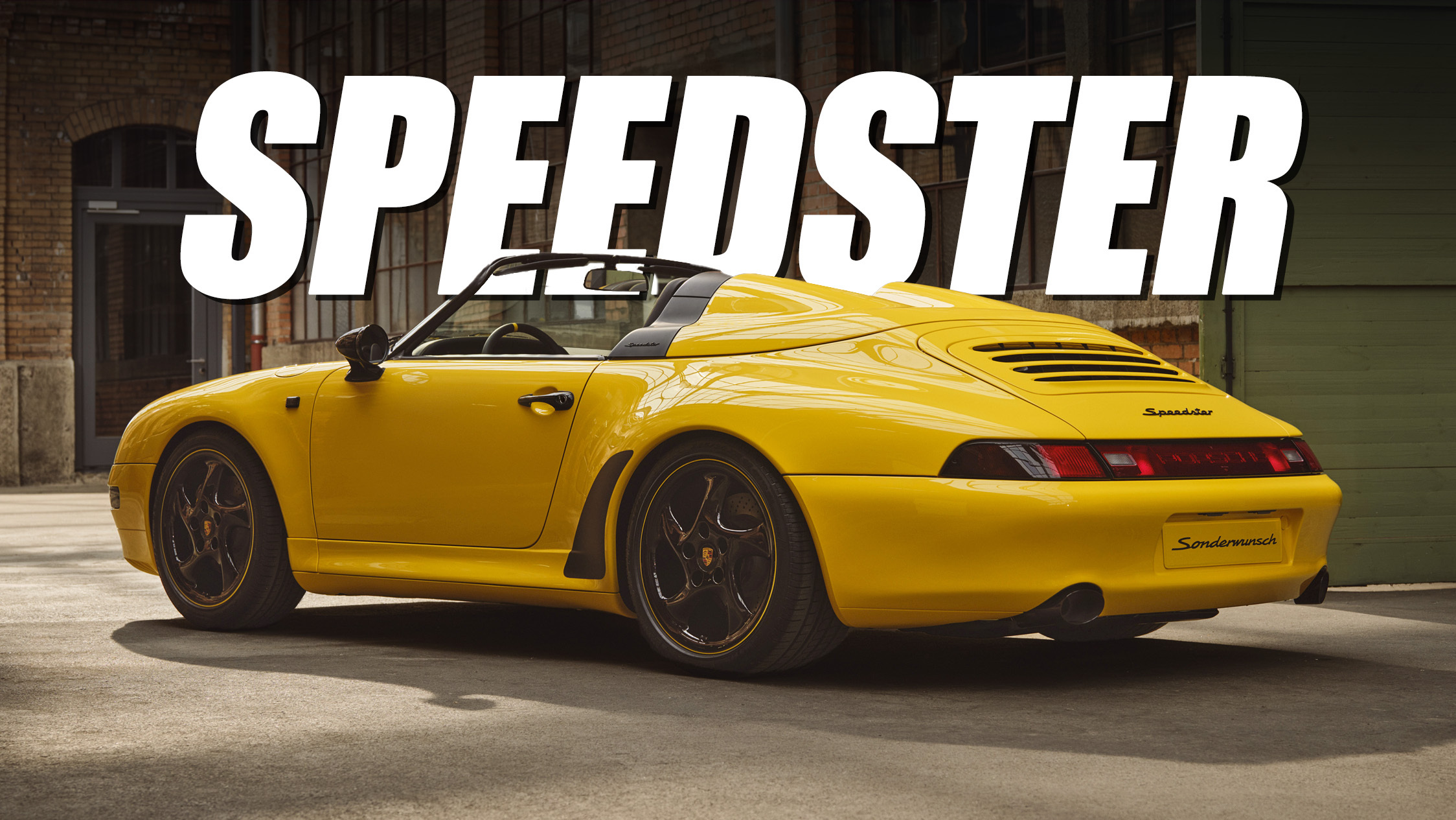 Porsche Builds A Ridiculous One-Off 993 Speedster For Obsessed Collector | Carscoops