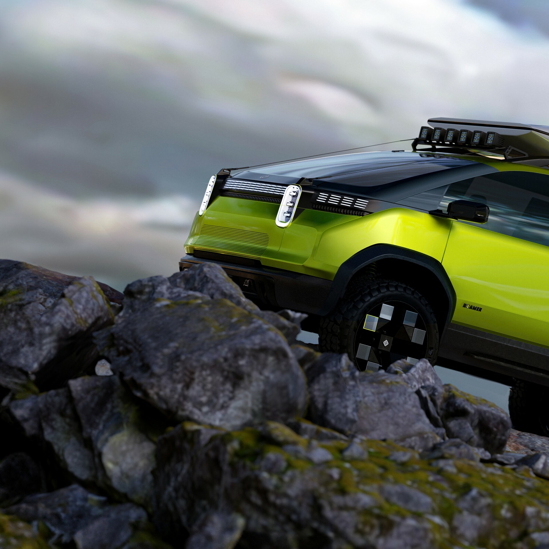 Ex-Ford Designer’s Rivian Roamer Study Is a Go Anywhere Electric Van ...