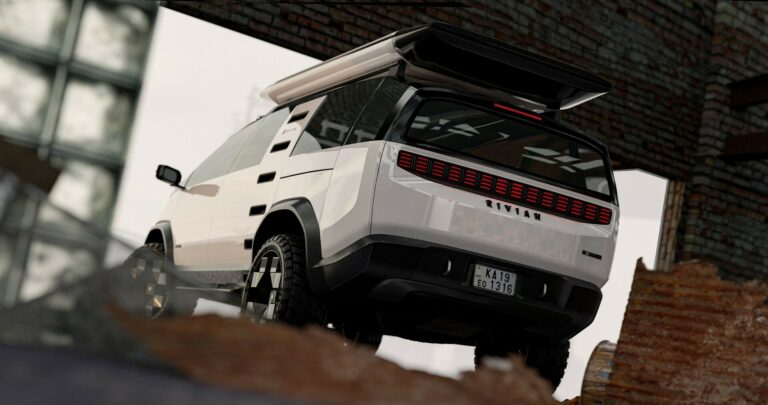 Ex-Ford Designer’s Rivian Roamer Study Is a Go Anywhere Electric Van ...