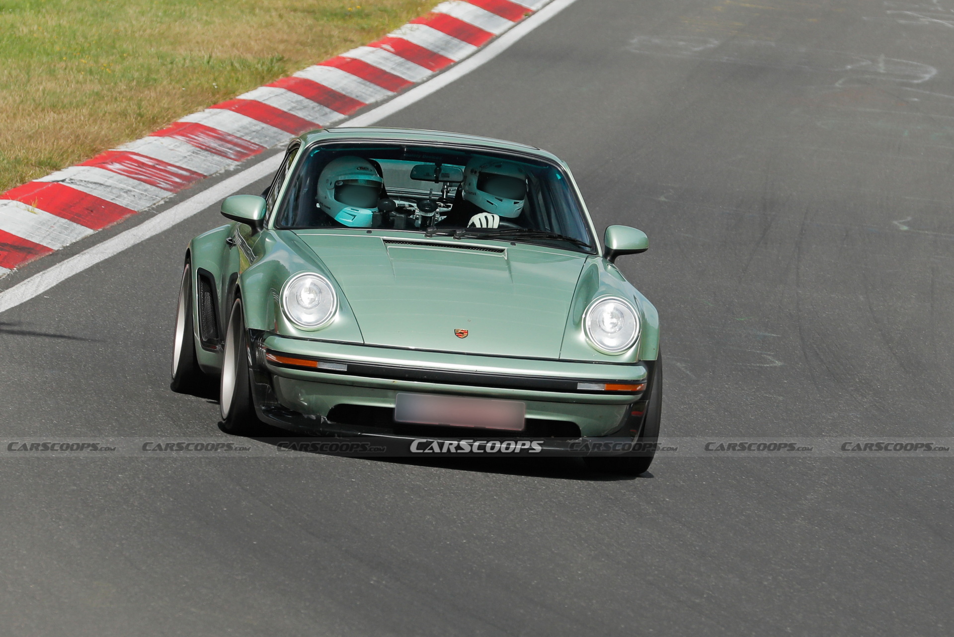 Singer Is Testing Its Bananas 930 Turbo On The Nurburgring | Carscoops