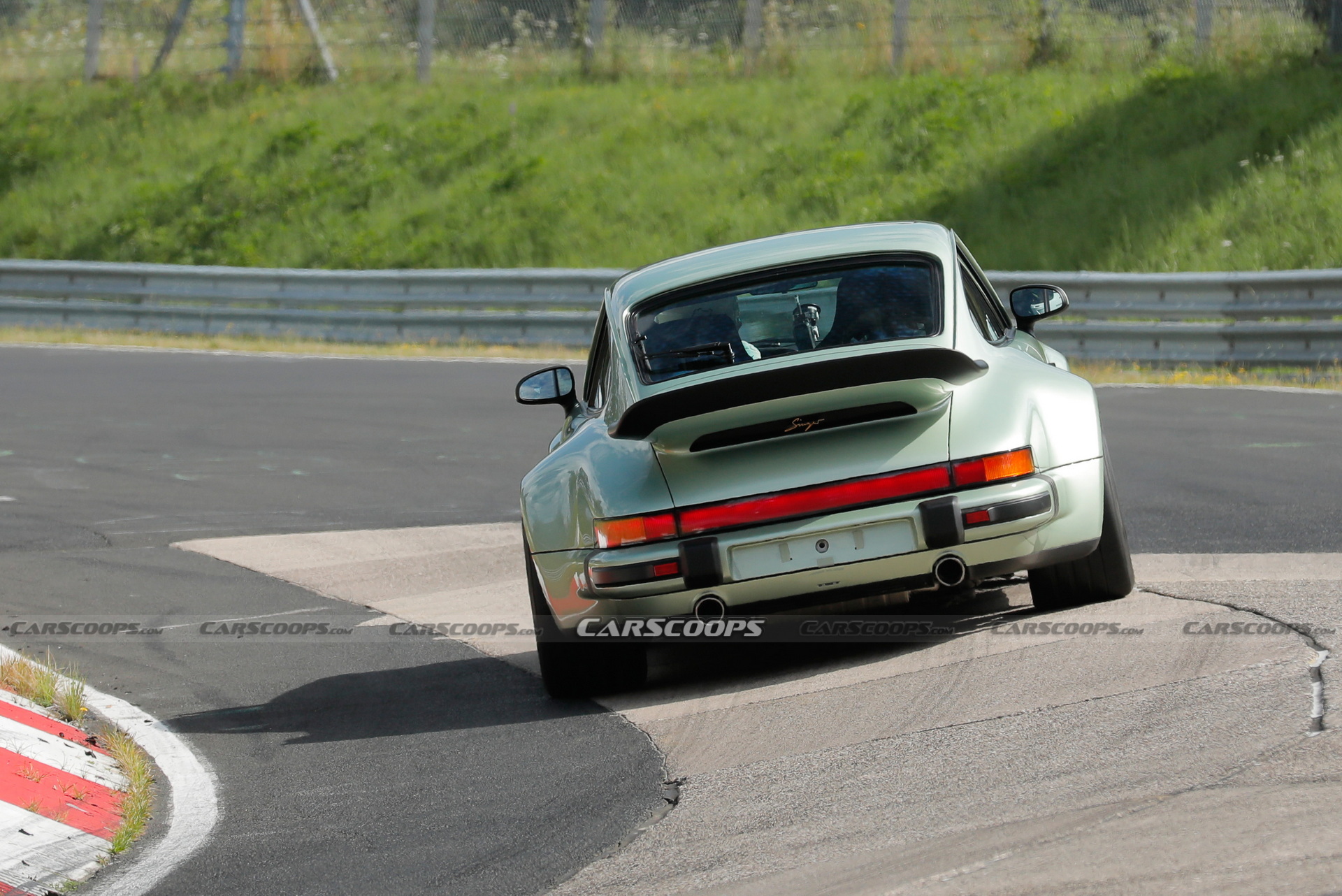 Singer Is Testing Its Bananas 930 Turbo On The Nurburgring | Carscoops