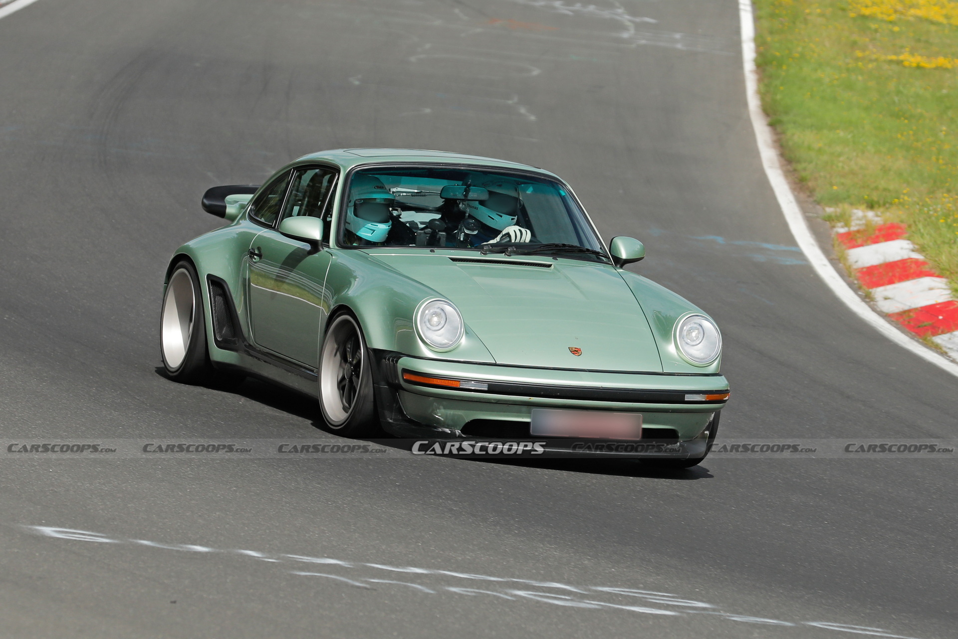 Singer Is Testing Its Bananas 930 Turbo On The Nurburgring | Carscoops