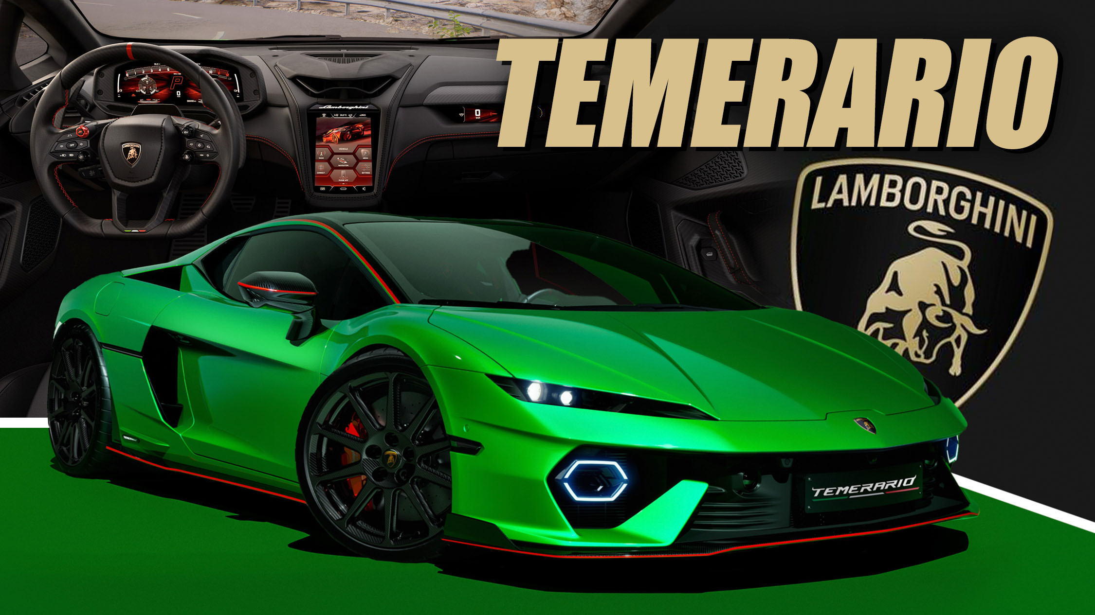 Lamborghini Temerario Is A 907 HP Triple-Motor PHEV That Vibrates To ...