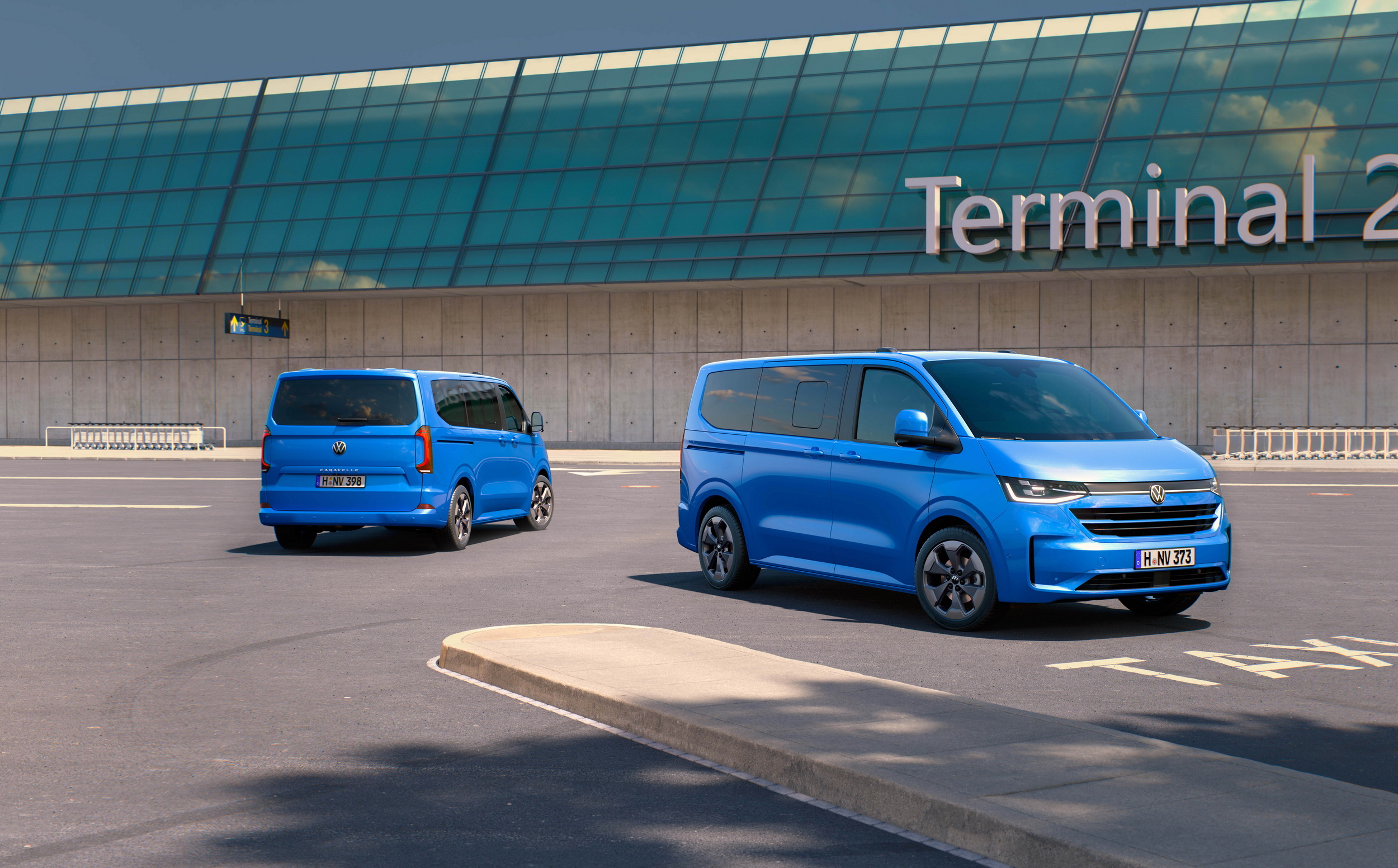 New VW Transporter And Caravelle Debut With Diesel, PHEV, And EV ...