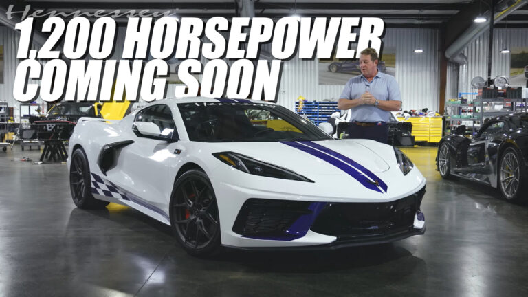 Hennessey Expects To Build 1,200-Horsepower Corvette ZR1 | Carscoops