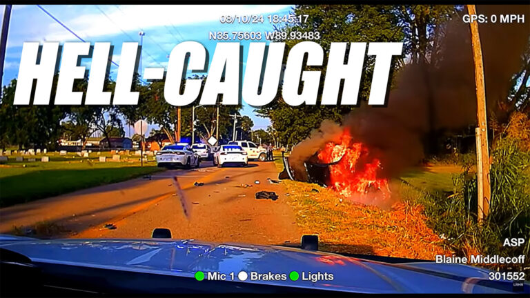 Suspect Ejected From Stolen Dodge Hellcat After Wild 160 MPH Police ...