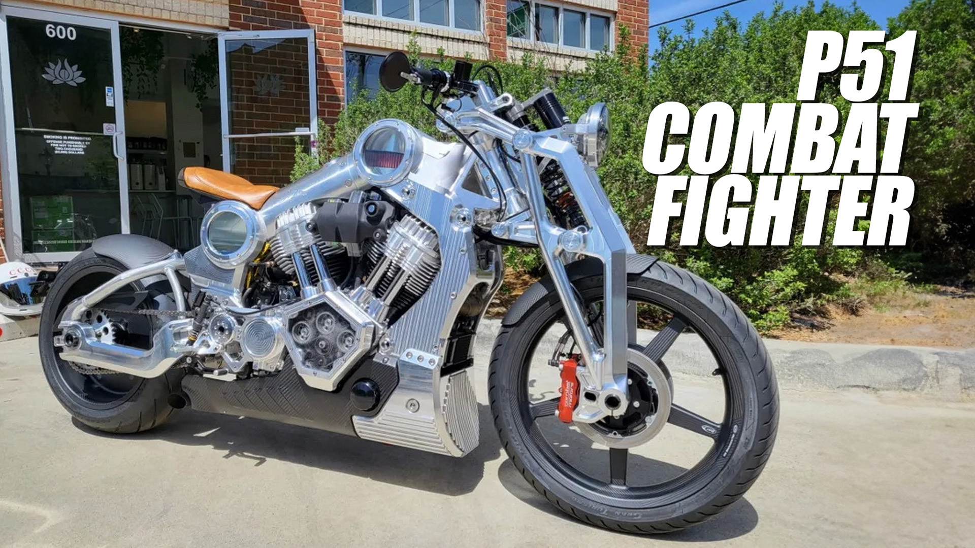 Combat Motors P51 Motorcycle Is A Handcrafted Marvel | Carscoops