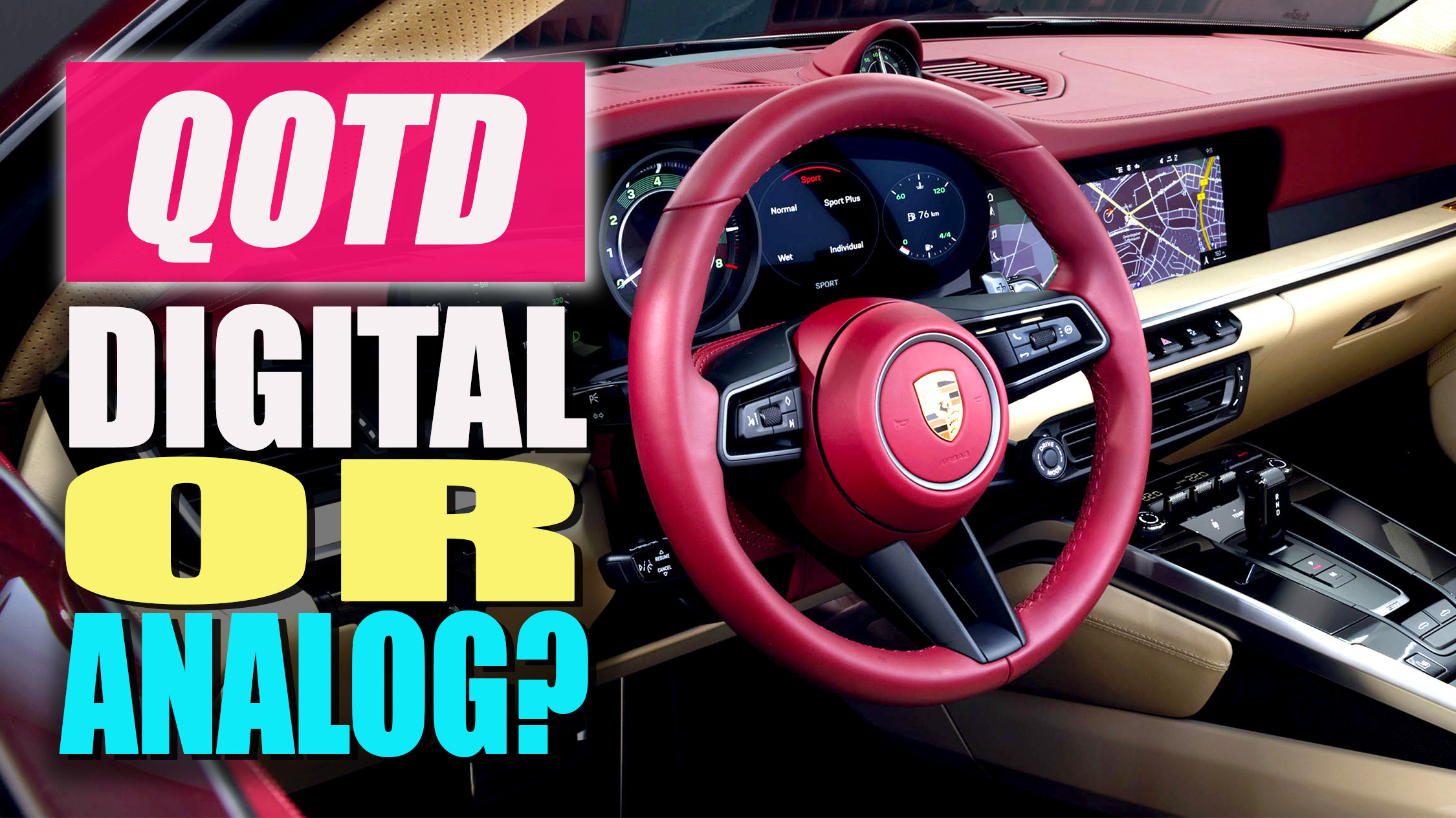 Do You Prefer Digital, Analog, Or A Mix Of Gauges For Your Dash ...