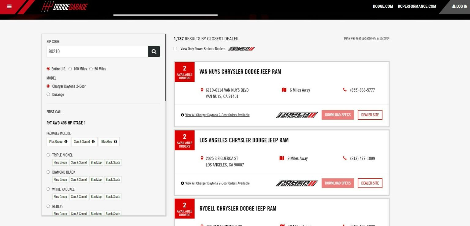 Dodge Charger Daytona Orders Now Open As Configurator Goes Live | Carscoops