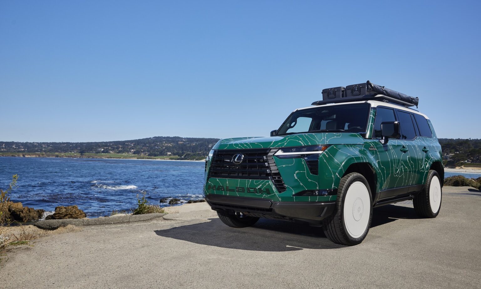 Need A Ride For Your Golf Foursome? Special Lexus GX 550 Carries Clubs ...