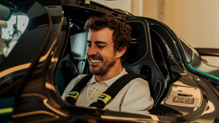 Fernando Alonso’s New Aston Martin Valkyrie Mimics His F1 Car | Carscoops