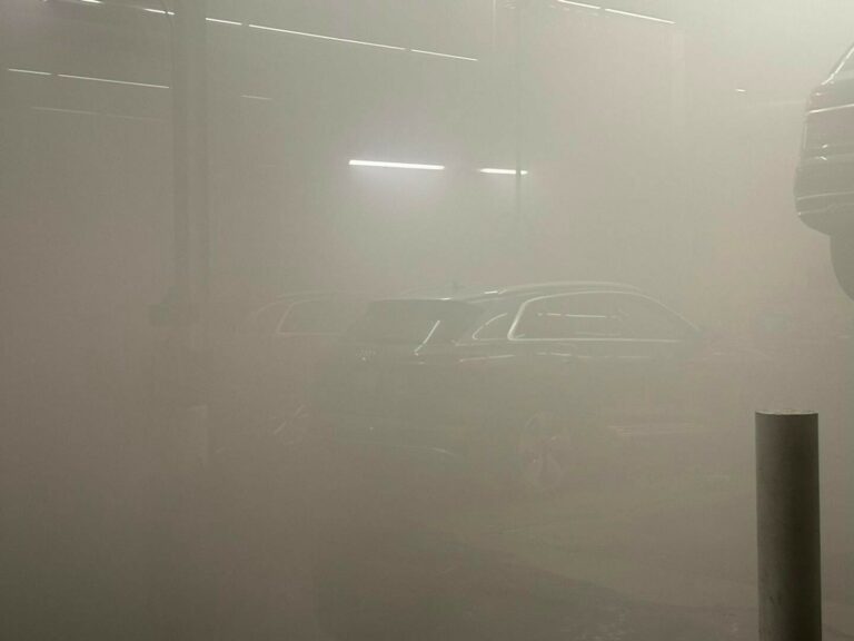 Audi E-Tron GT Bursts Into Flames Inside Dealership | Carscoops