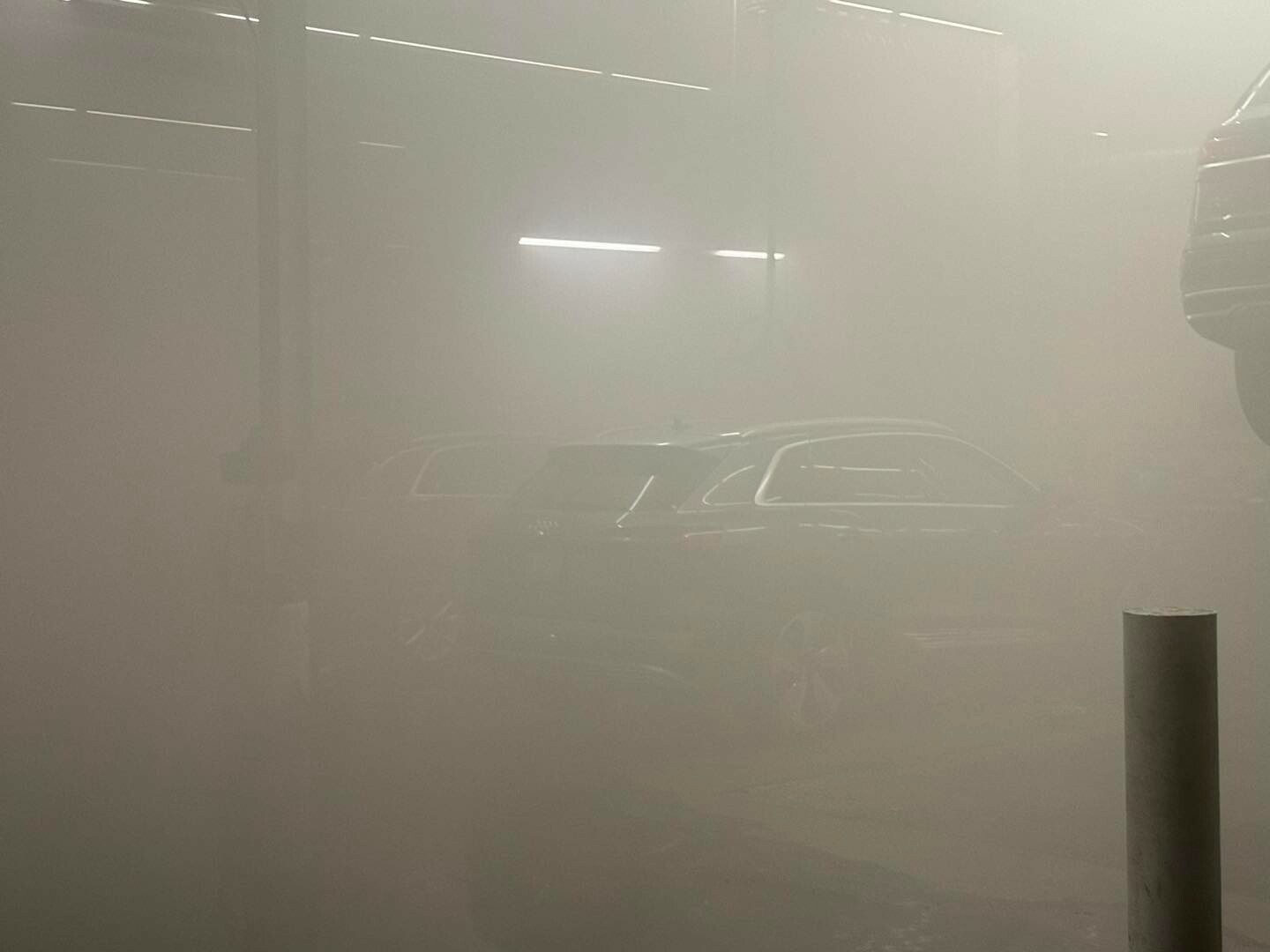 Audi E-Tron GT Bursts Into Flames Inside Dealership | Carscoops