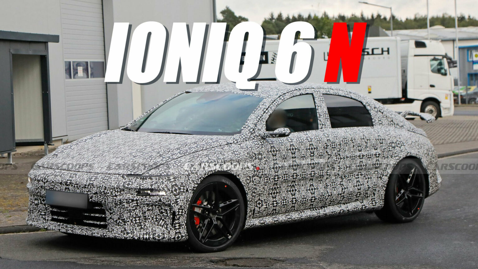 2026 Hyundai Ioniq 6 N Shows Sonata-Like Face And Huge Wing | Carscoops