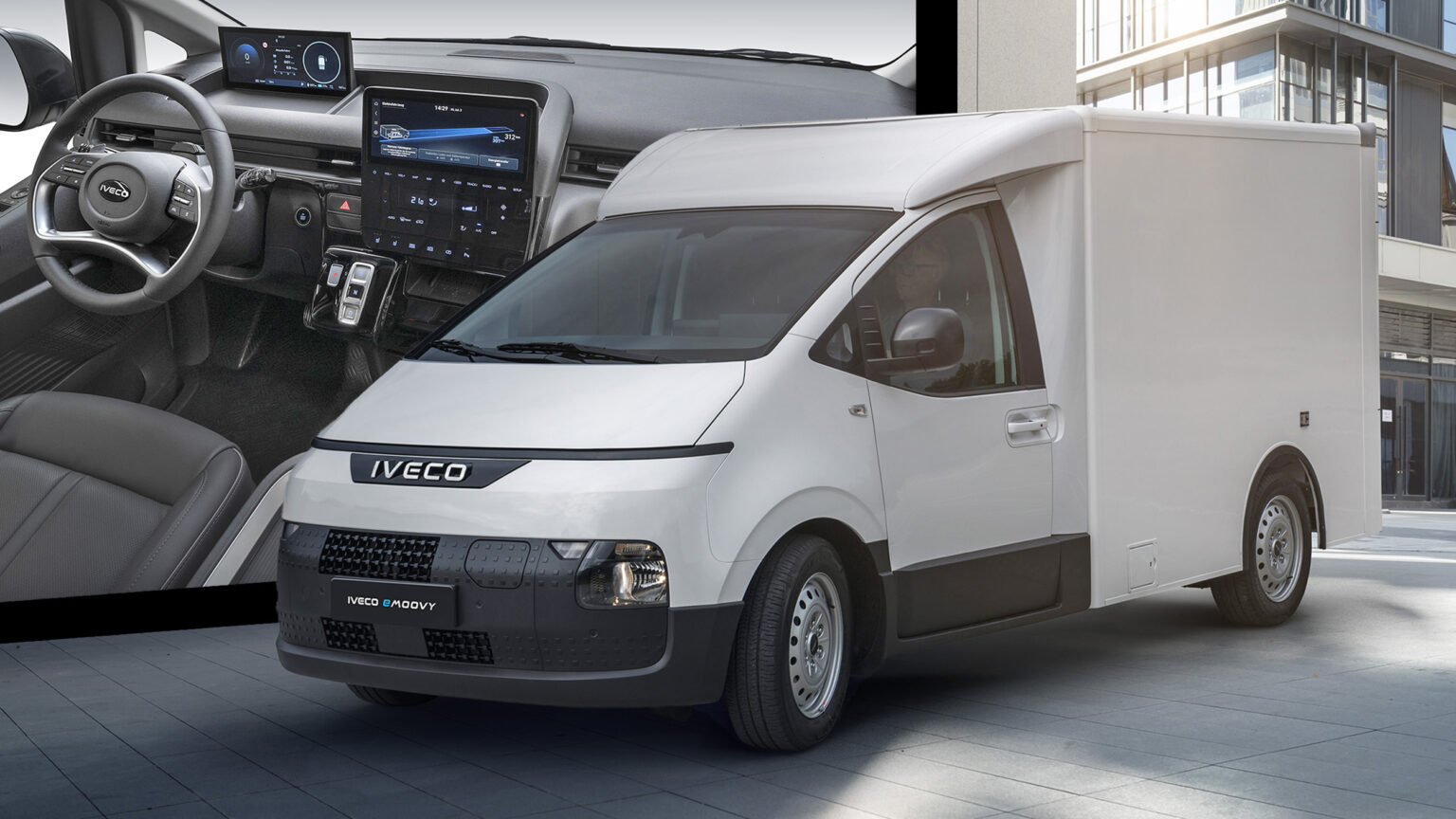 Iveco eMoovy Is An Electric Van Based On The Hyundai Staria | Carscoops