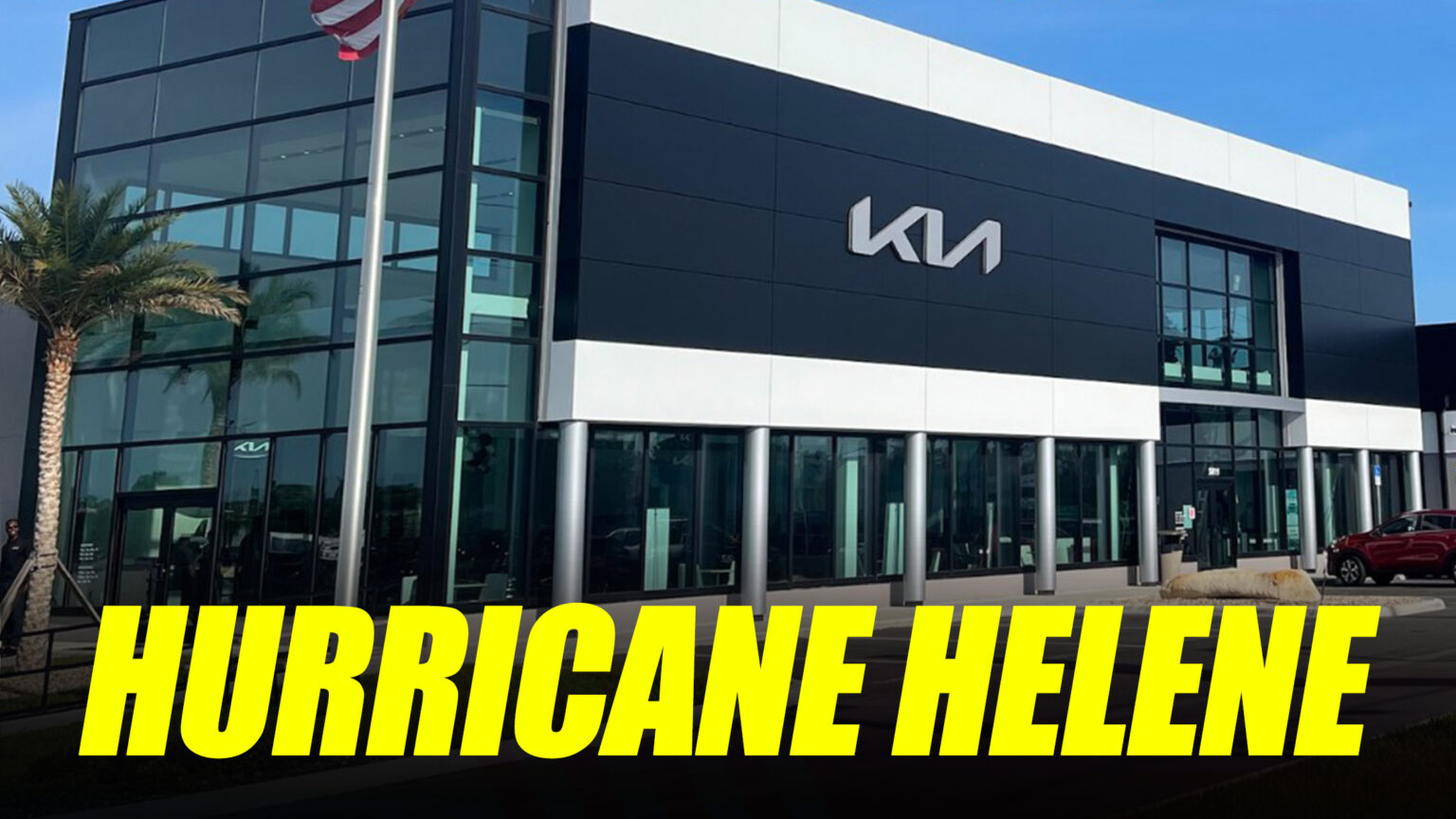 Hurricane Helene Destroys 672 Cars At A Single Kia Florida Dealer ...